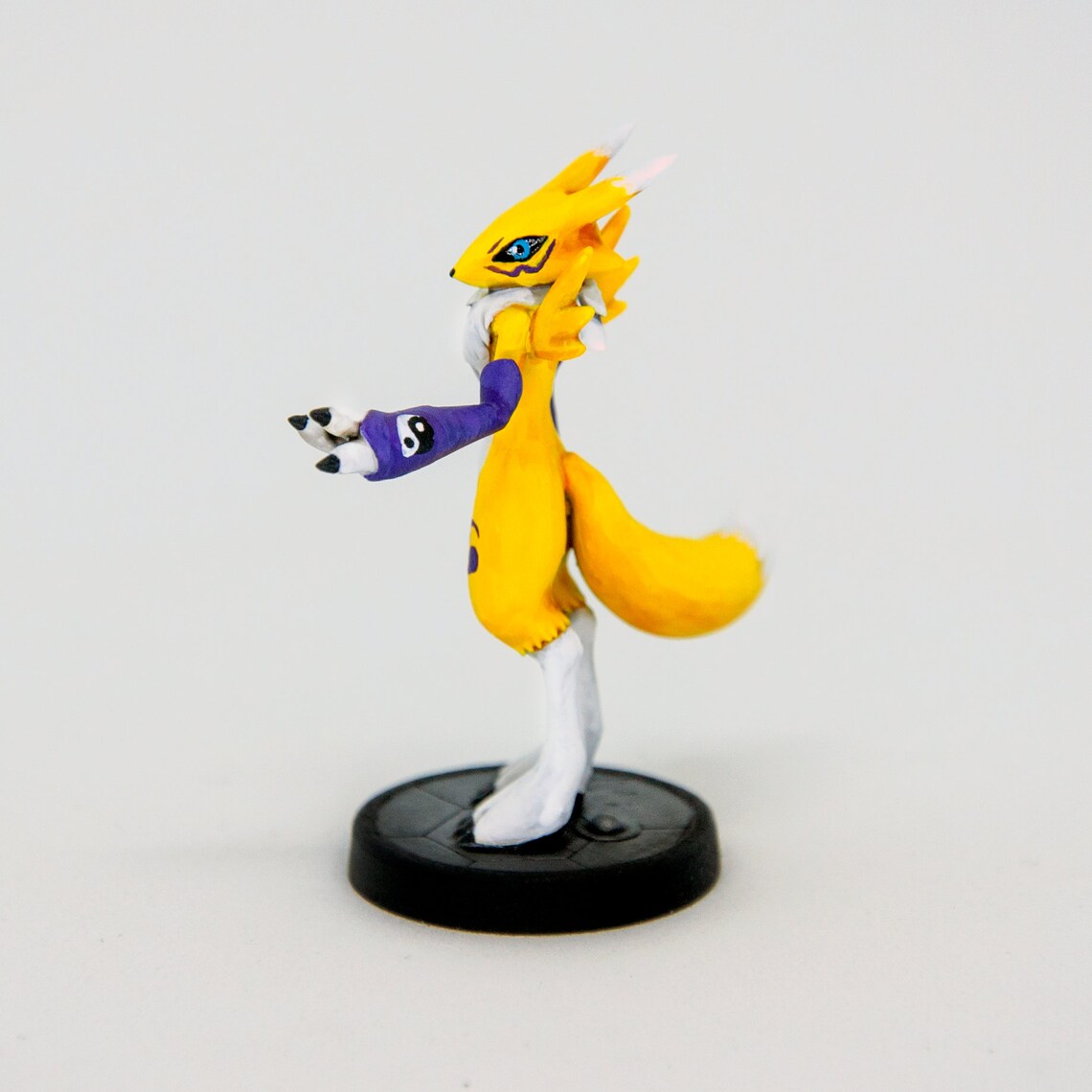 Renamon Figure Digimon TCG Memory Marker 22mm - Etsy