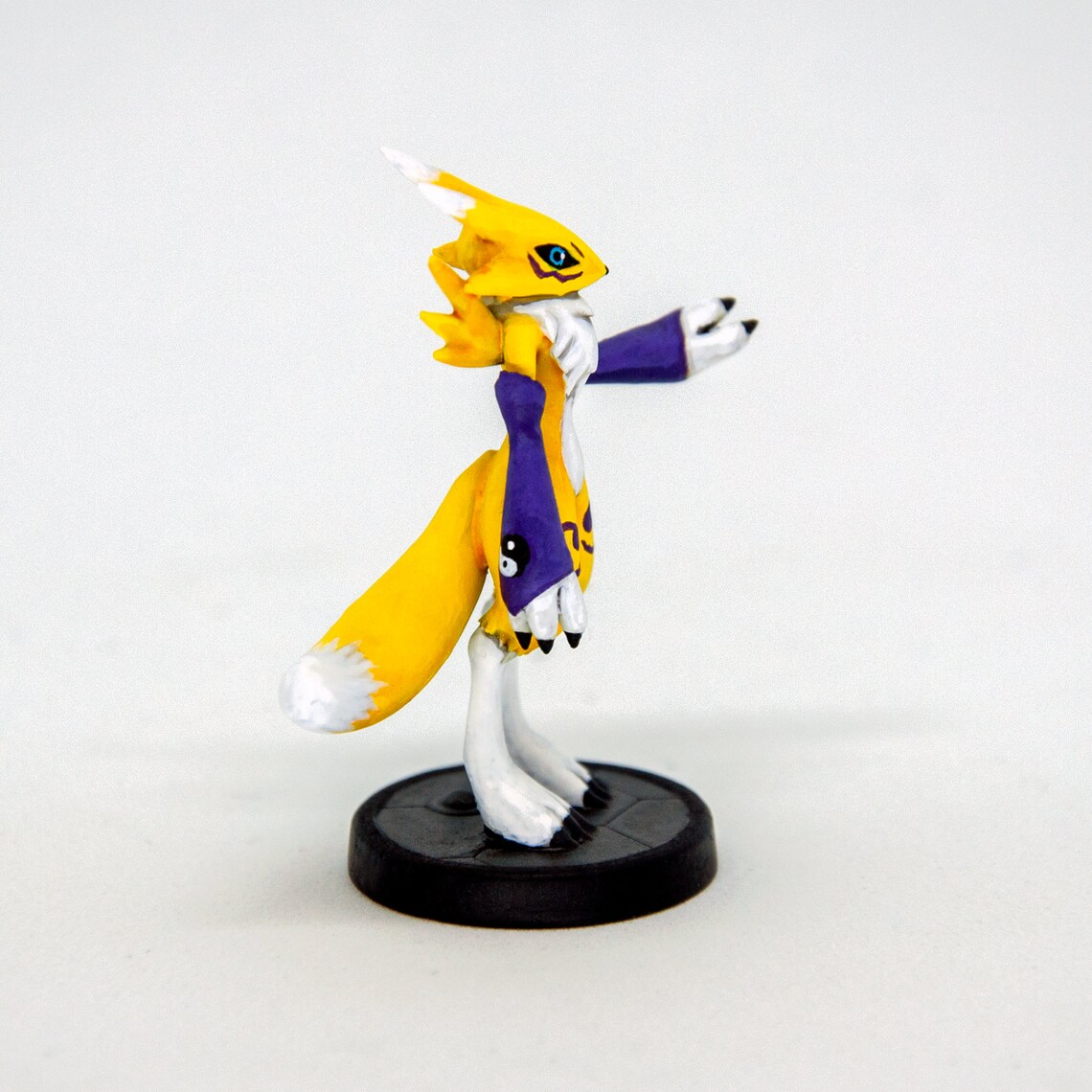 Renamon Figure Digimon TCG Memory Marker 22mm | Etsy