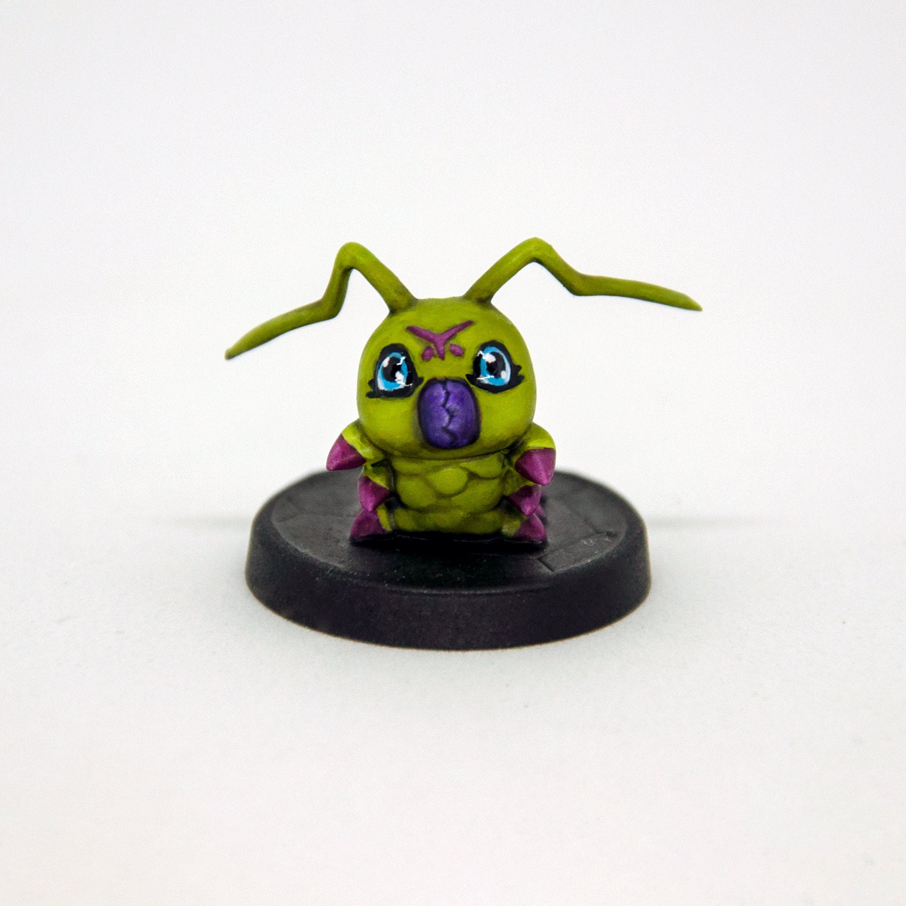 Wormmon Figure Digimon Memory Marker 22mm - Etsy Australia