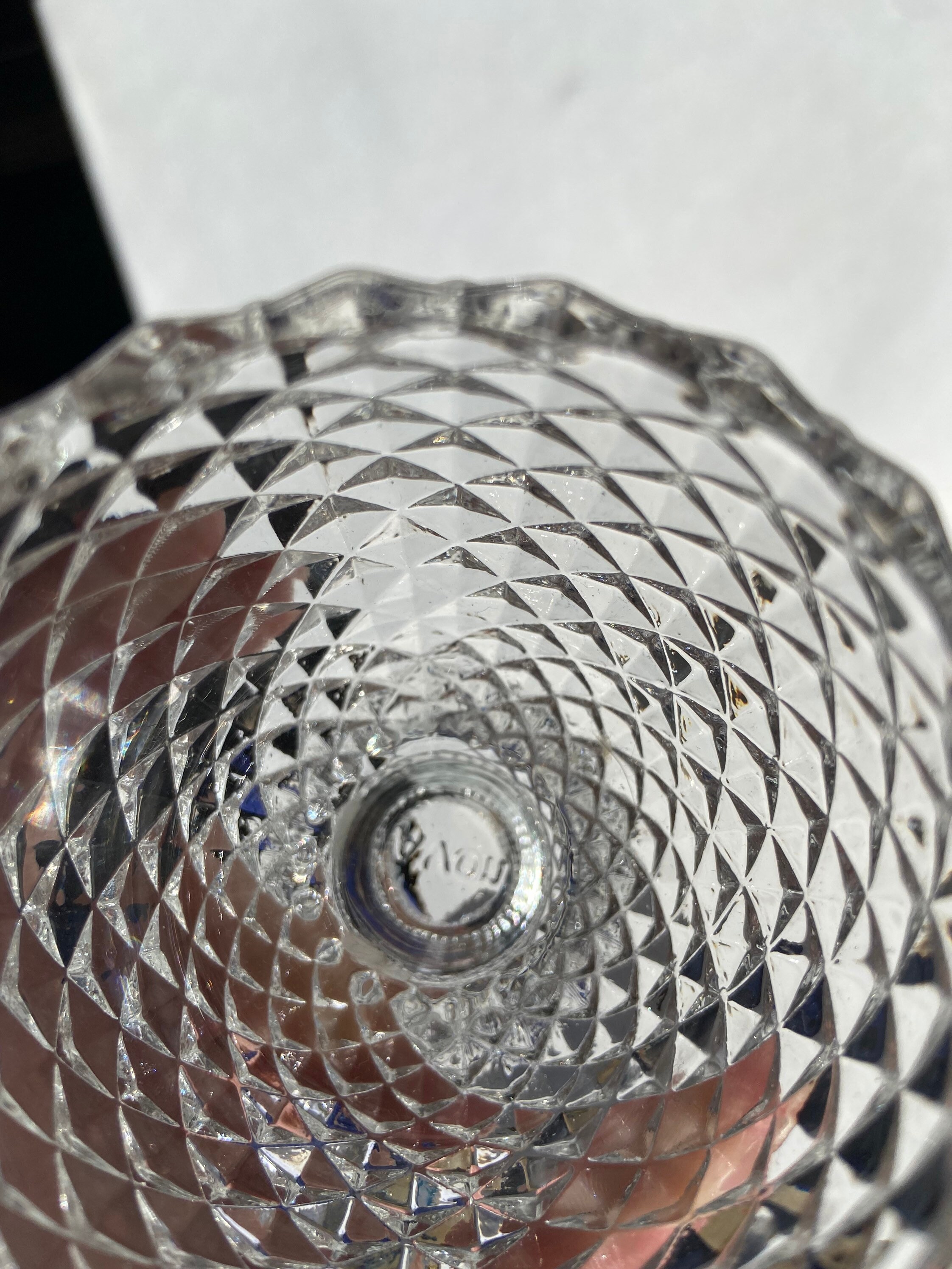 Avon Hobnail Clear Glass Footed Votive Candle Holder Set of 2 - Etsy Avon Hobnail Clear Glass Footed Votive Candle Holder Set of 2 - Etsy