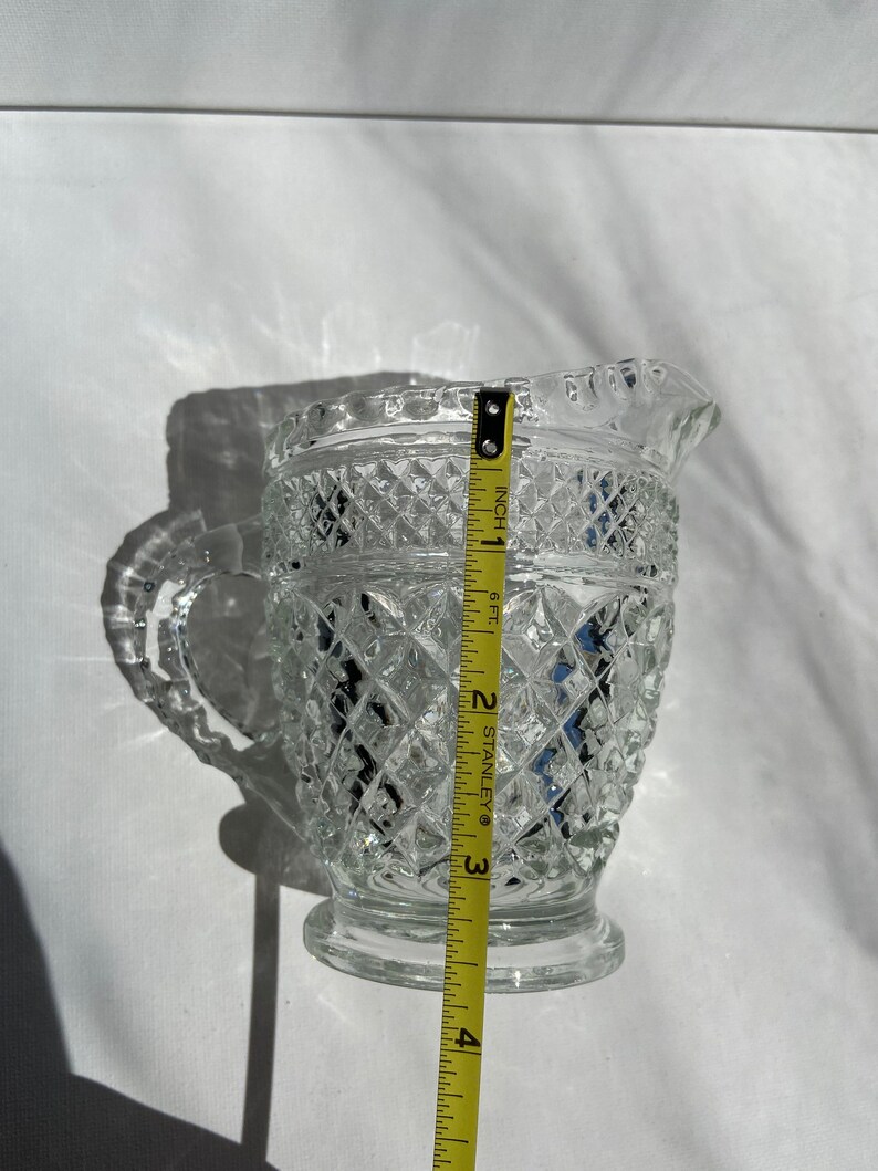 Anchor Hocking Wexford Cream Pitcher - Etsy