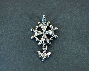 Legacy Huguenot Protestant Reformed Cross Necklace Pendant 9K - Etsy