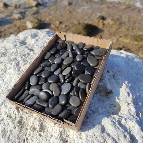 Flat Beach Stones - Etsy