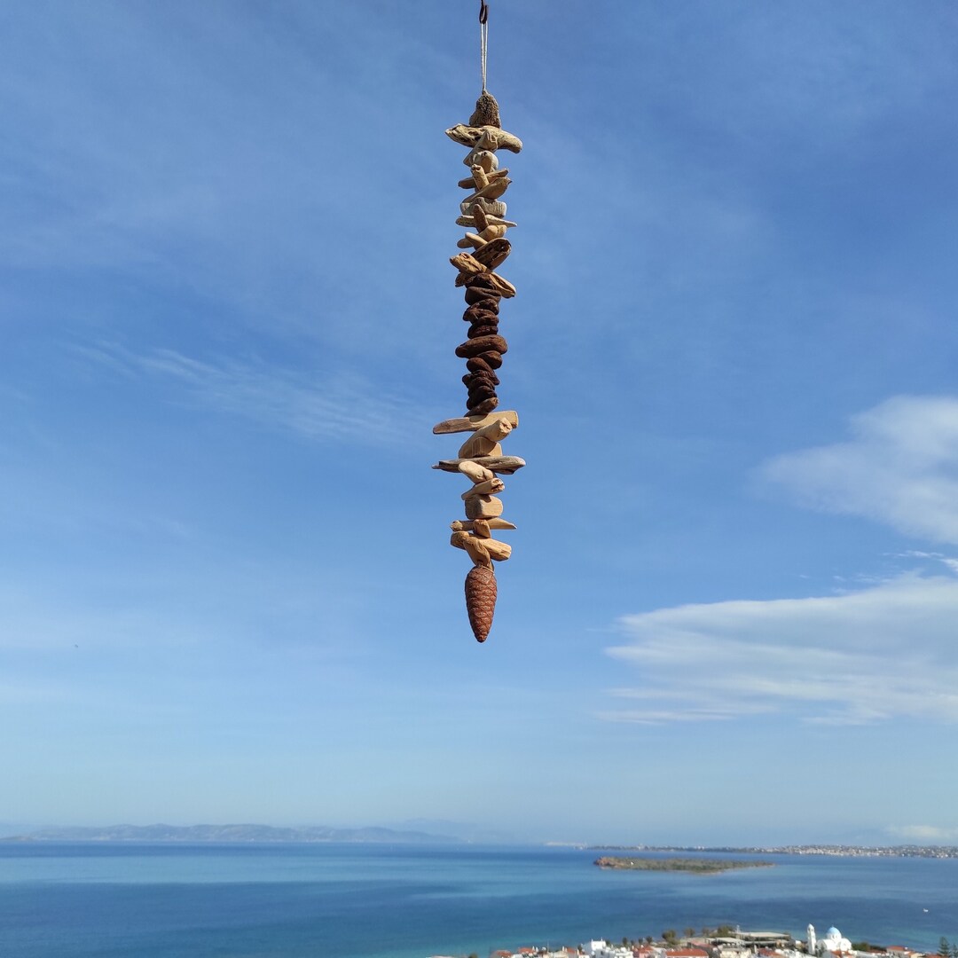 Rustic Driftwood Valhalla Ladder.boho,chunky,wooden,hanging Mobile ...