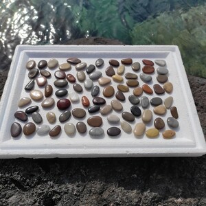 85 Oval,smooth,beach Stones.small,colorfull,beach Pebbles.natural ...