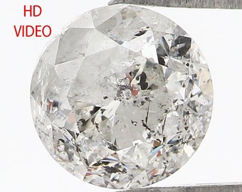Natural Loose Diamond Round G-H Color I1-I3 Clarity 1.25 to - Etsy