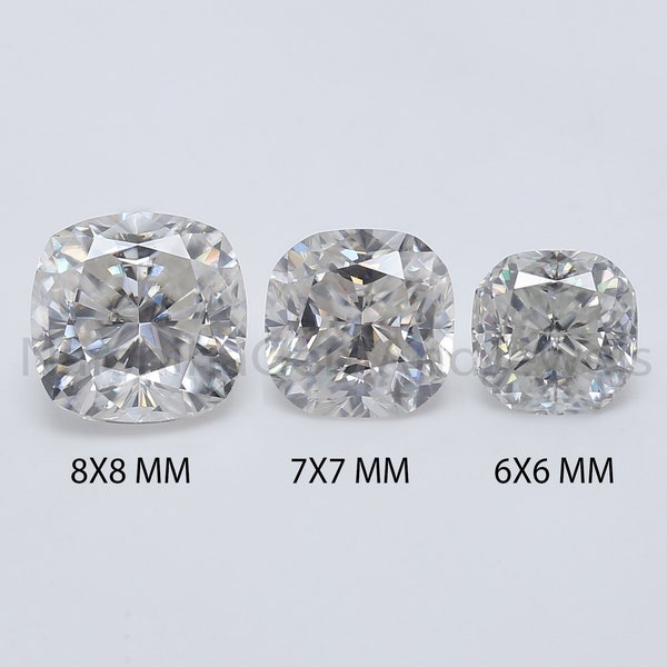 8x8 Cushion Ring - Etsy