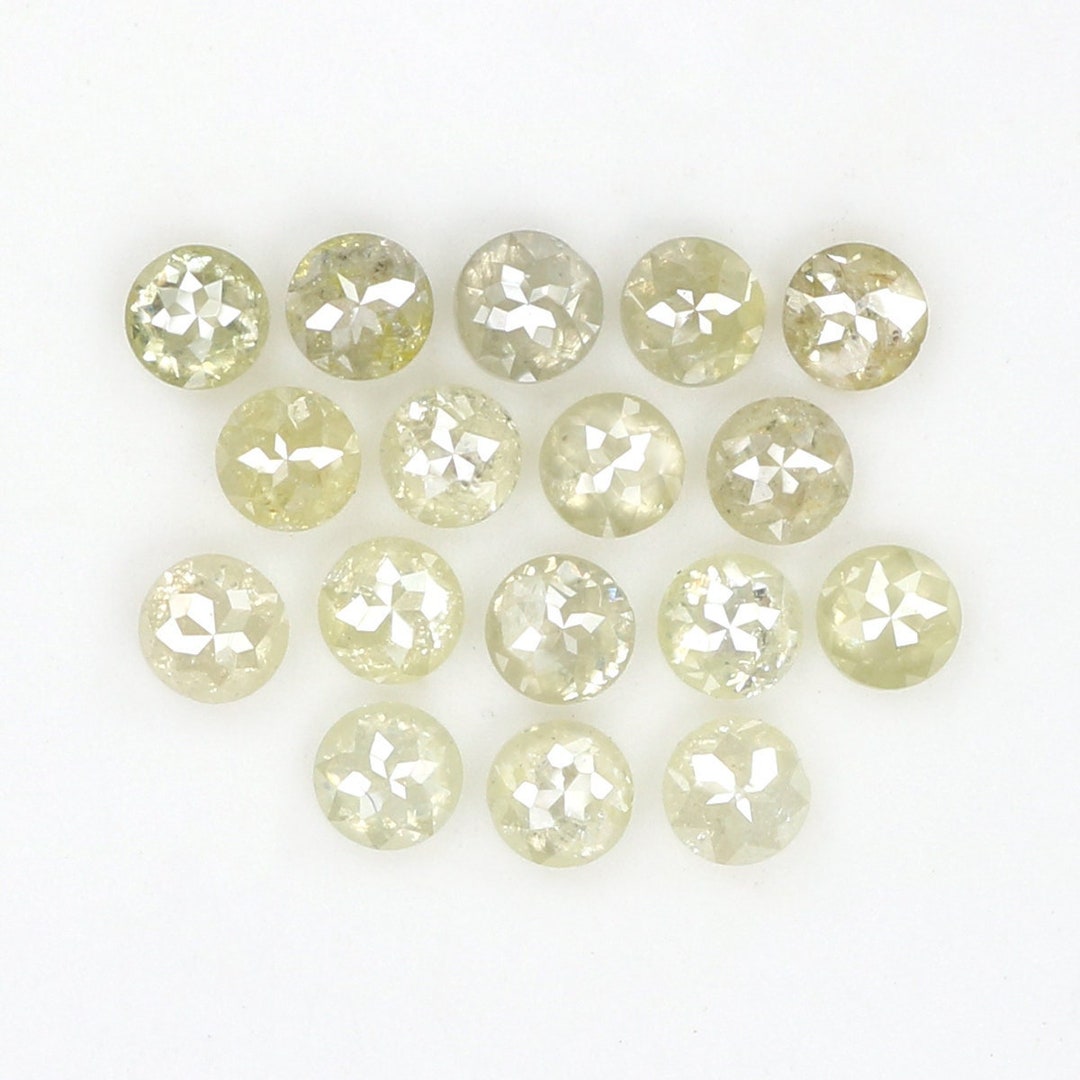 1.12 CT Natural Loose Round Rose Cut Diamond Diamond Grey Color Round ...