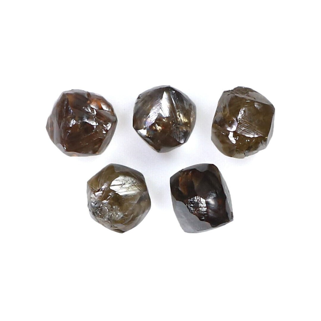 2.27 Ct Natural Loose Rough Diamond Dark Brown Color Rough Diamond 3.80 ...