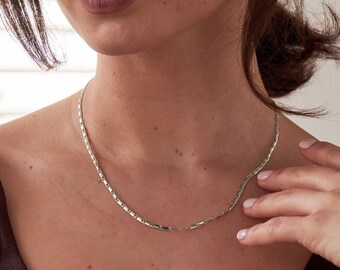 Flat Box Chain - Etsy