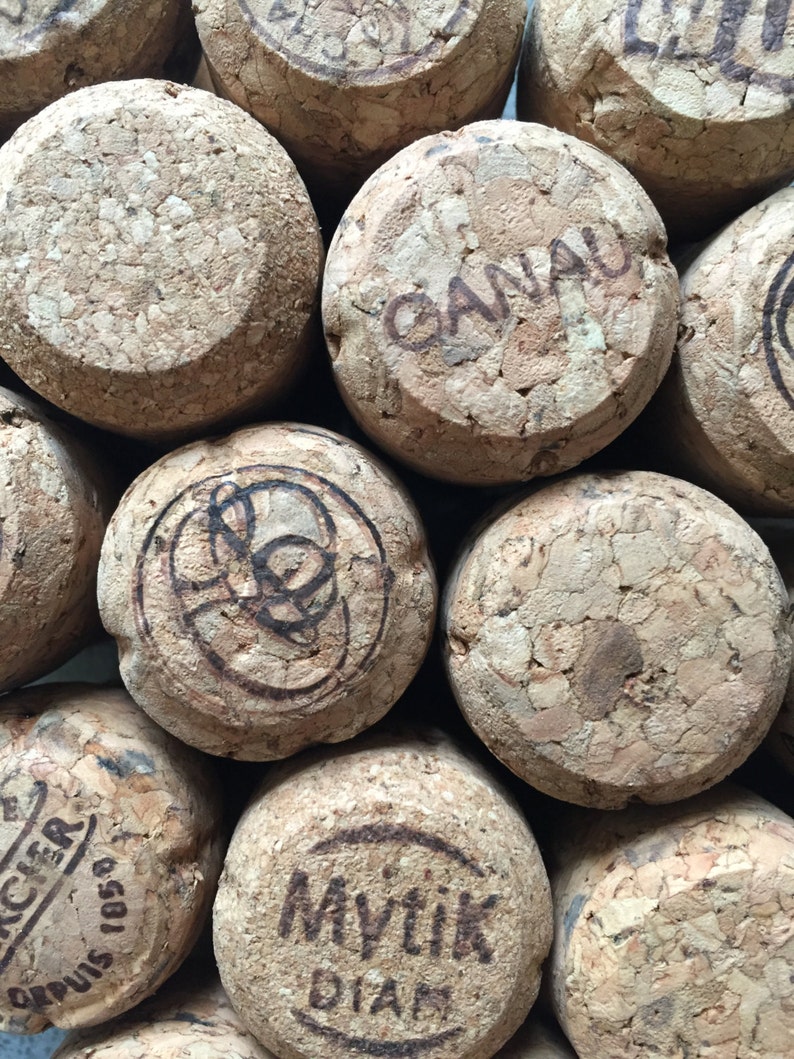 100 Champagne Corks - Premium Real Corks From Europe - Ideal for Craft ...