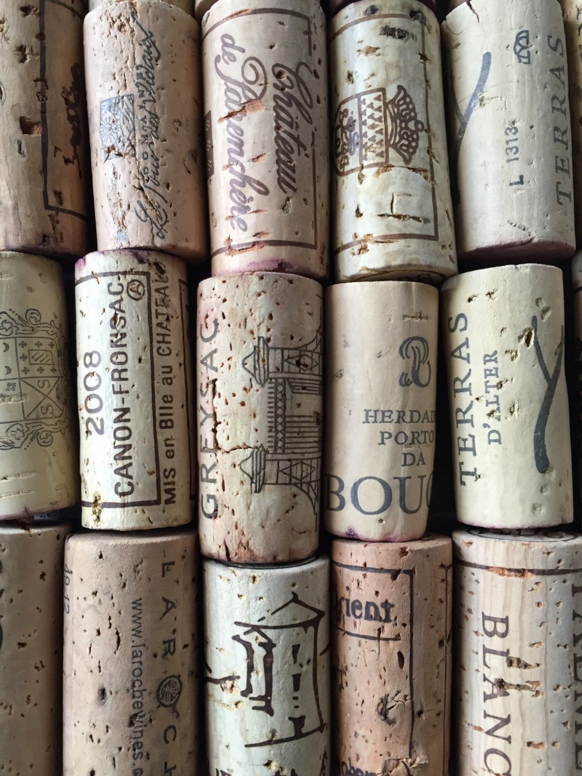Natural Used Wine Corks Premium Real Corks from Europe | Etsy
