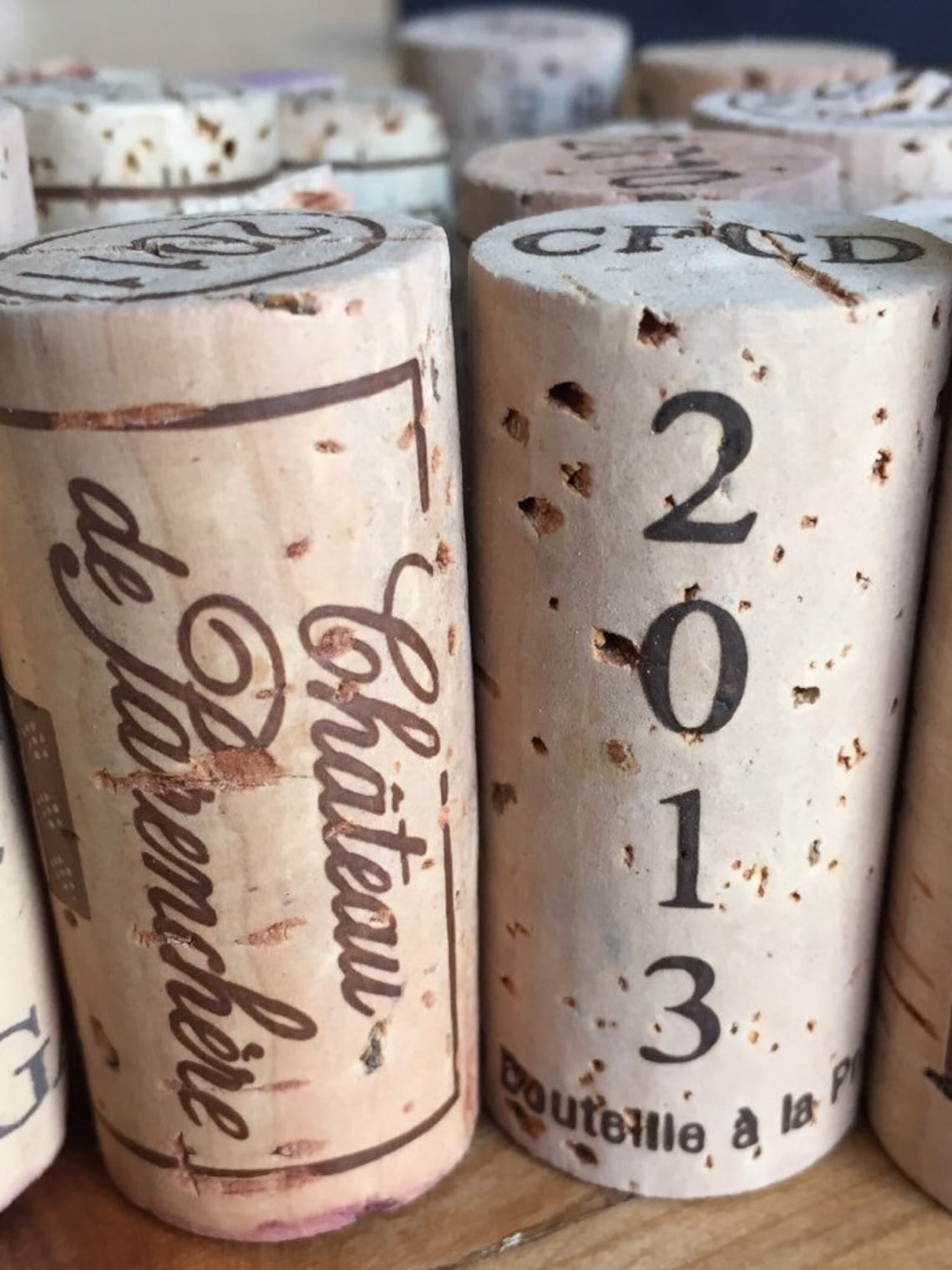 Natural Used Wine Corks Premium Real Corks from Europe | Etsy