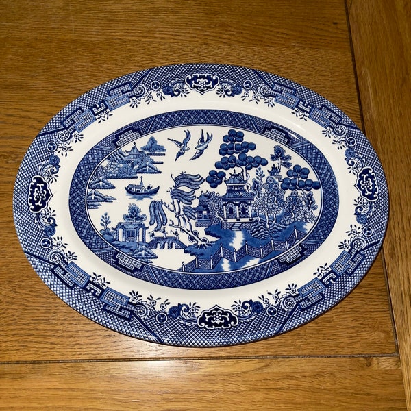 Willow Pattern Plate - Etsy