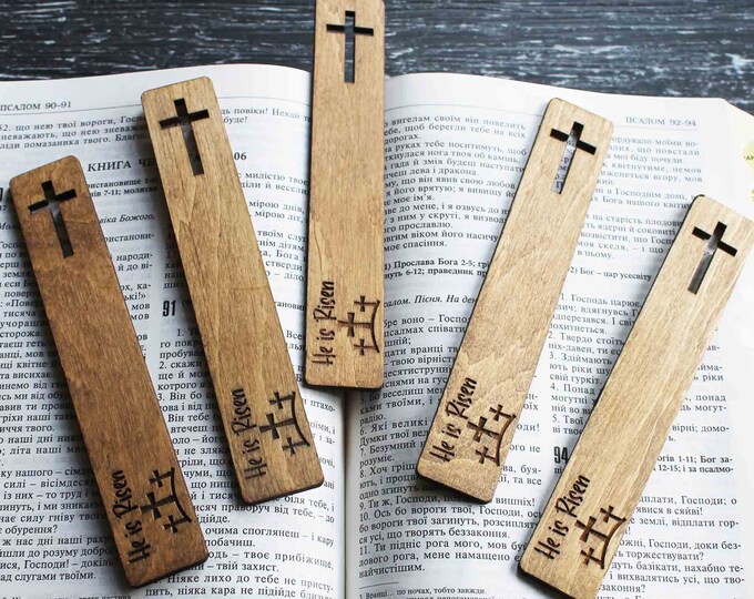 He is Risen - Bible Bookmark, Bible Verse Bookmark, Bible Study Gift - Etsy