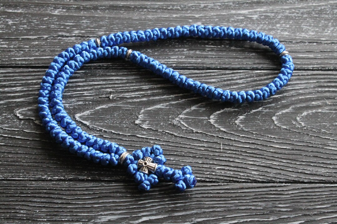 Orthodox Prayer Rope Rosary 100 Knots, Brojanica, Komboskini ...