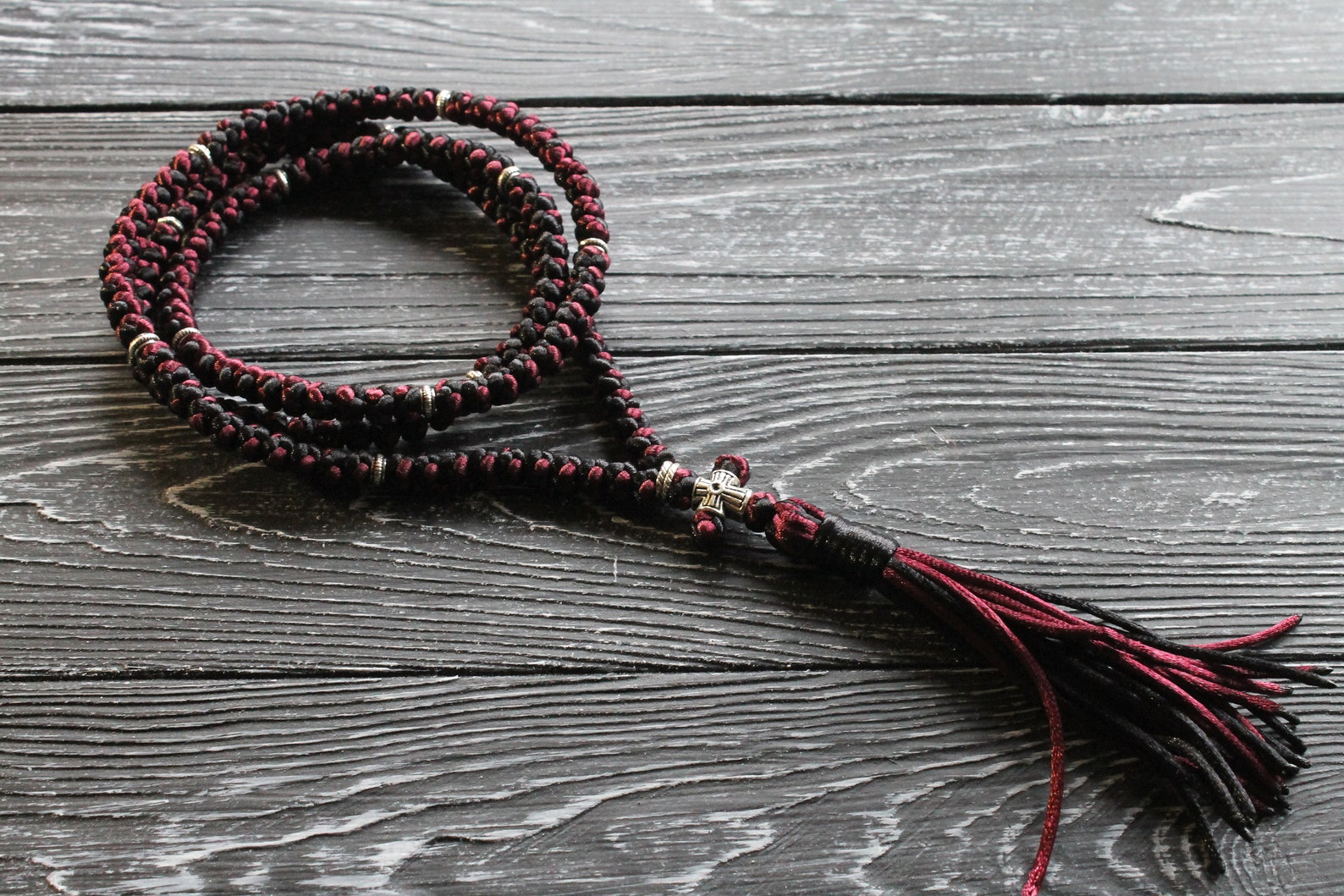 Two Color Orthodox Prayer Rope 150 Knots Brojanica | Etsy