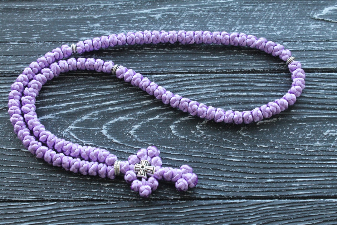 Orthodox Prayer Rope Rosary 100 Knots, Brojanica, Komboskini ...