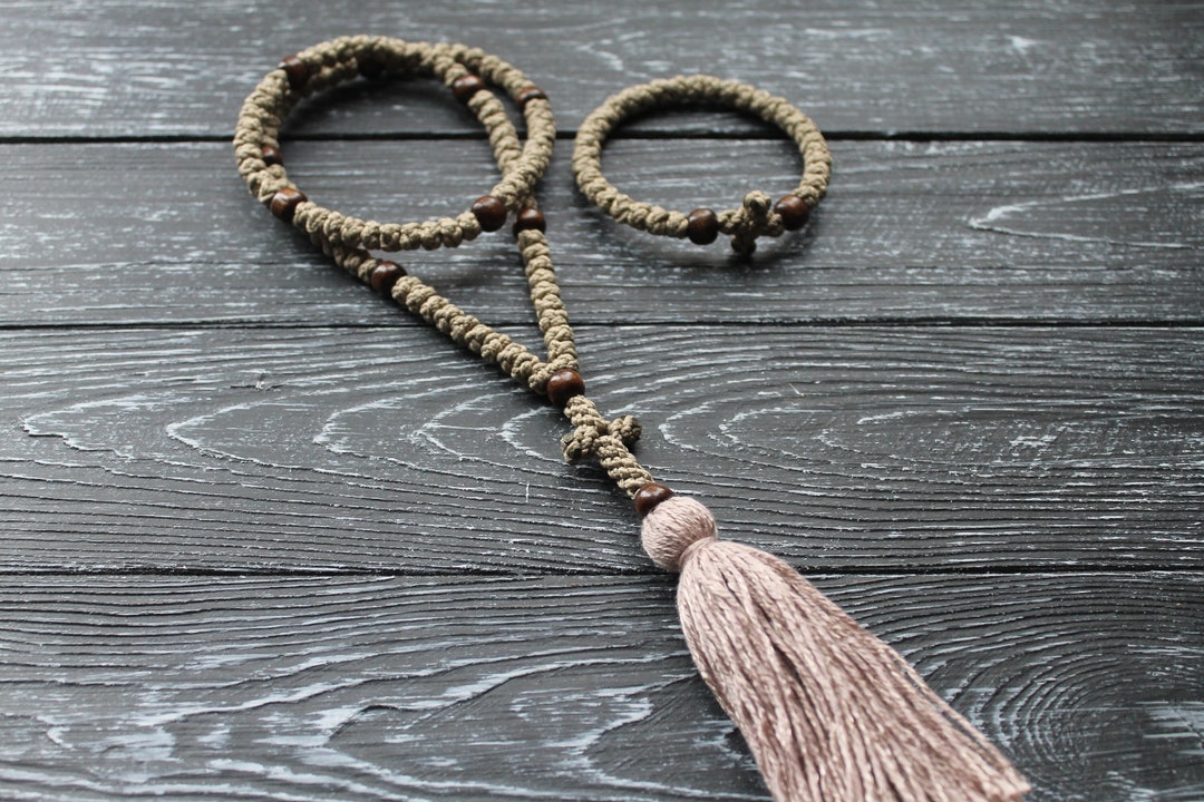 Traditional Orthodox Prayer Rope Made With 100/150 Knots, Handmade ...