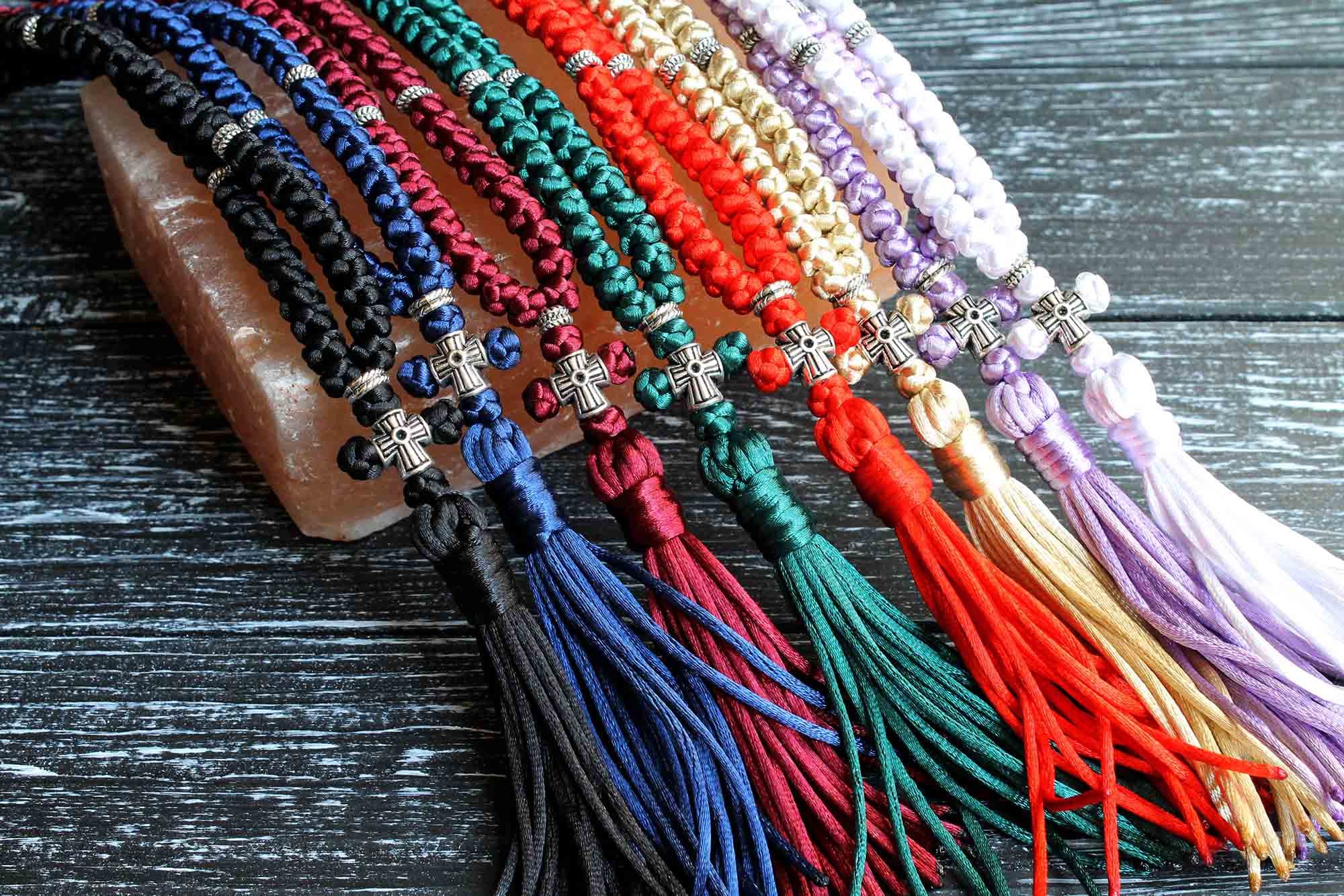 Orthodox Prayer Rope Rosary 100 Knots Christian Rosary - Etsy