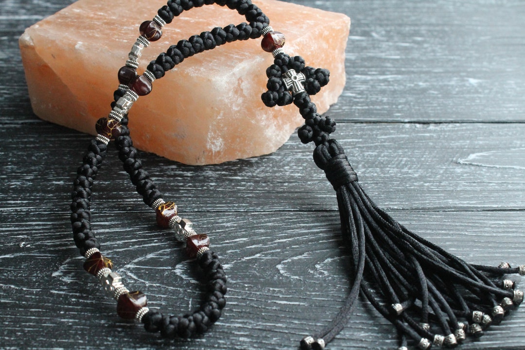 Gift Orthodox Prayer Rope 50 Knots Christian Rope - Etsy