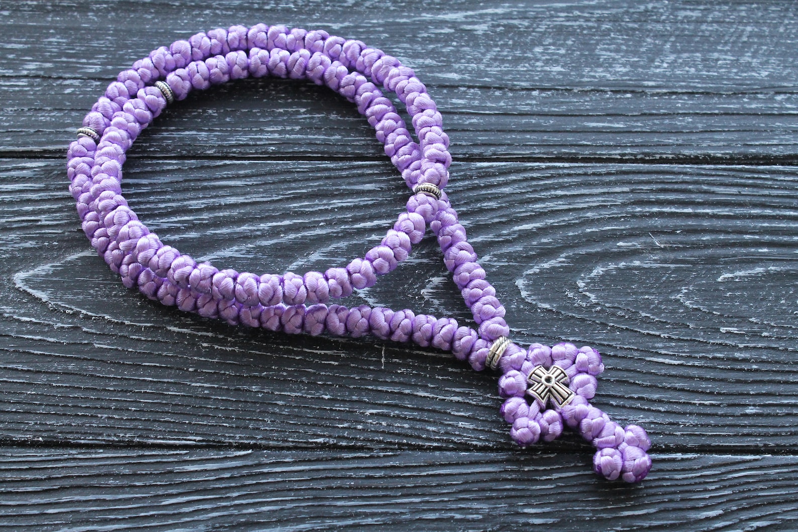 Orthodox Prayer Rope Rosary 100 Knots Brojanica Komboskini - Etsy