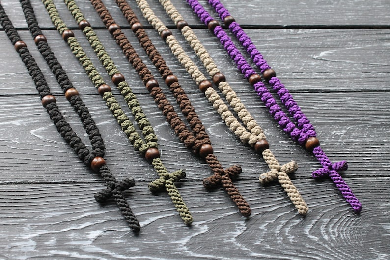 Soutache Orthodox Prayer Rope 100/150 Knots High Quality, Komboskini ...