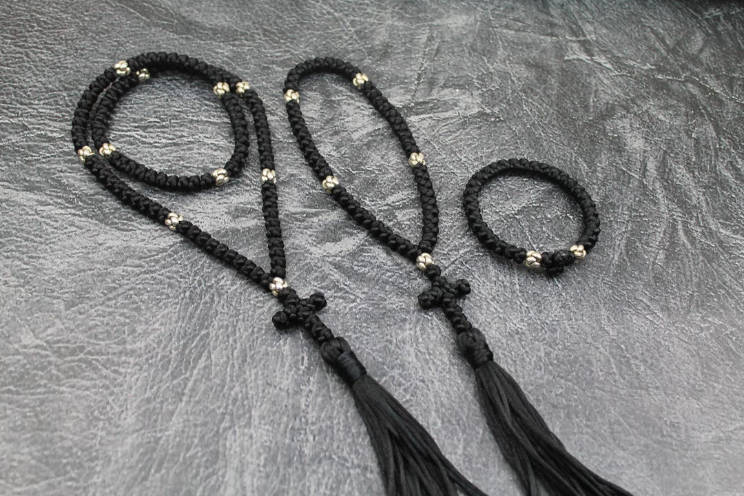Orthodox Prayer Rope 30-200 Knots, Orthodox Komboskini, Christian ...