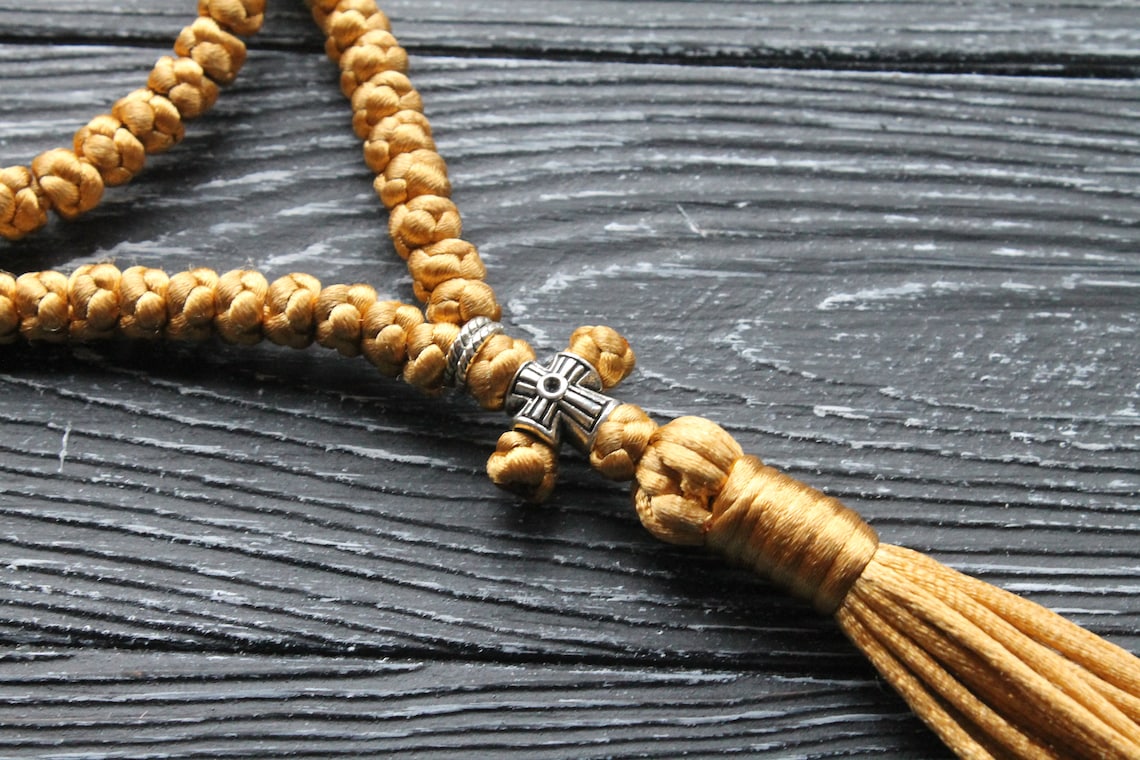Orthodox Prayer Rope Rosary 100 Knots Christian Rosary - Etsy