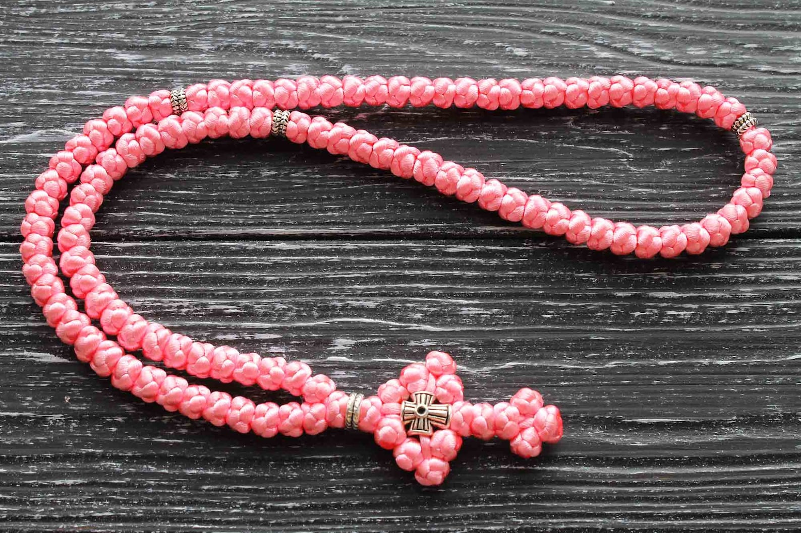 Orthodox Prayer Rope Rosary 100 Knots, Brojanica, Komboskini ...