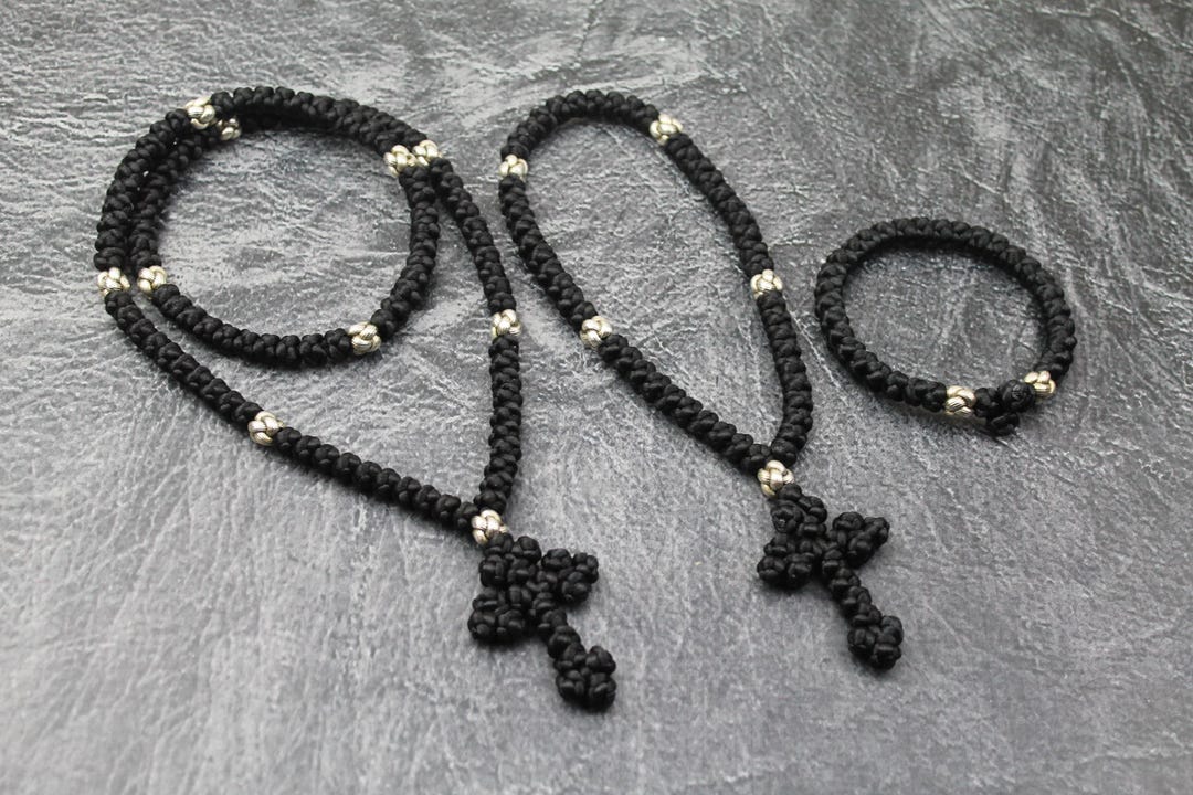 Orthodox Prayer Rope 30-200 Knots, Orthodox Komboskini, Christian ...