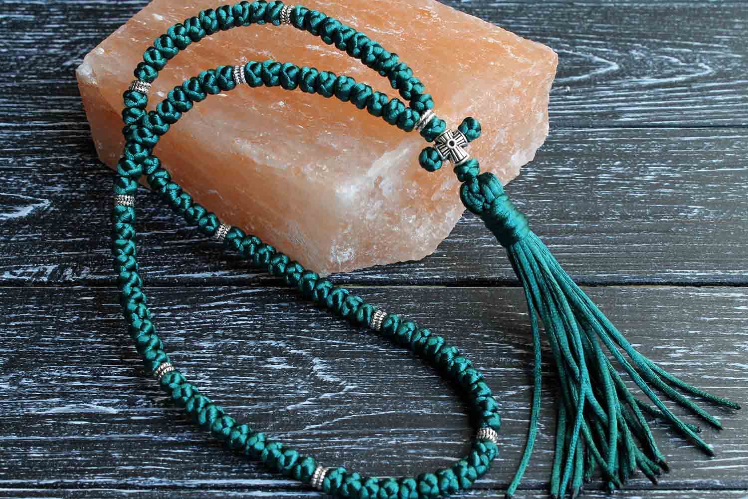 Orthodox Prayer Rope 100 Knots Christian Rope Vervica - Etsy