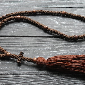 Traditional Orthodox Prayer Rope Made With 100/150 Knots, Handmade ...