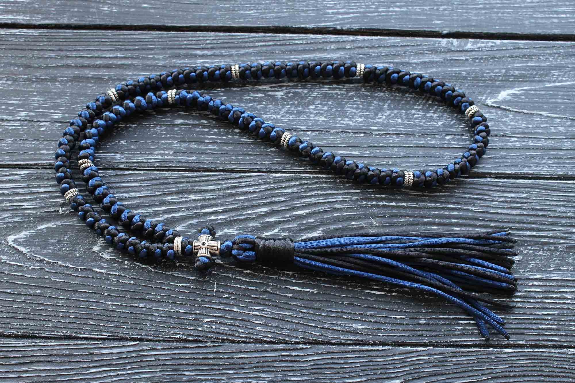 Two Color Set: Orthodox Prayer Rope Rosary 100 Knots - Etsy