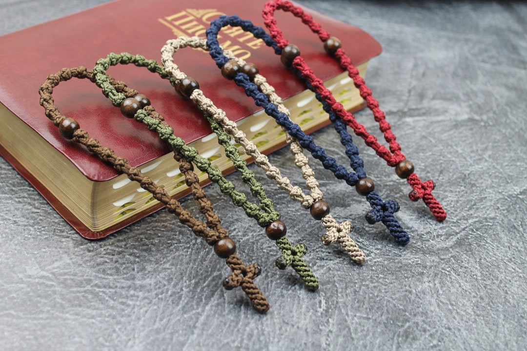 Pocket Prayer Rope 33/50/100 Knots Stretched, Greek Orthodox Christian ...
