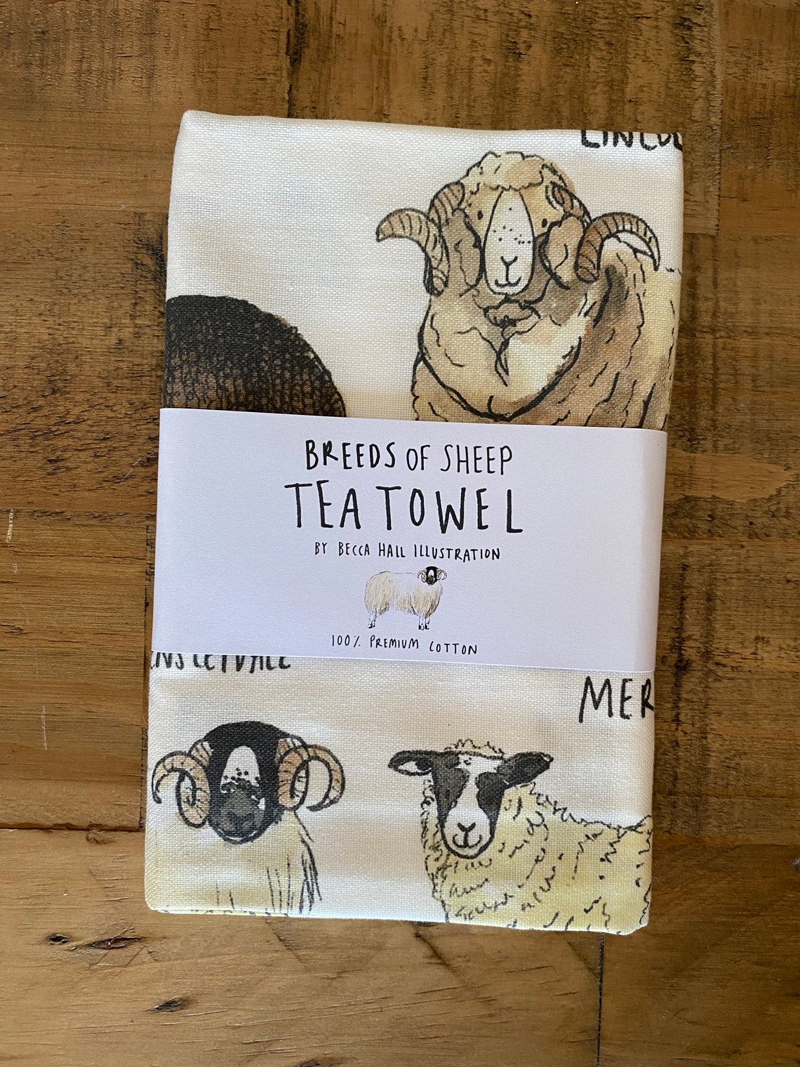Tea Towel Breeds of Sheep | Etsy