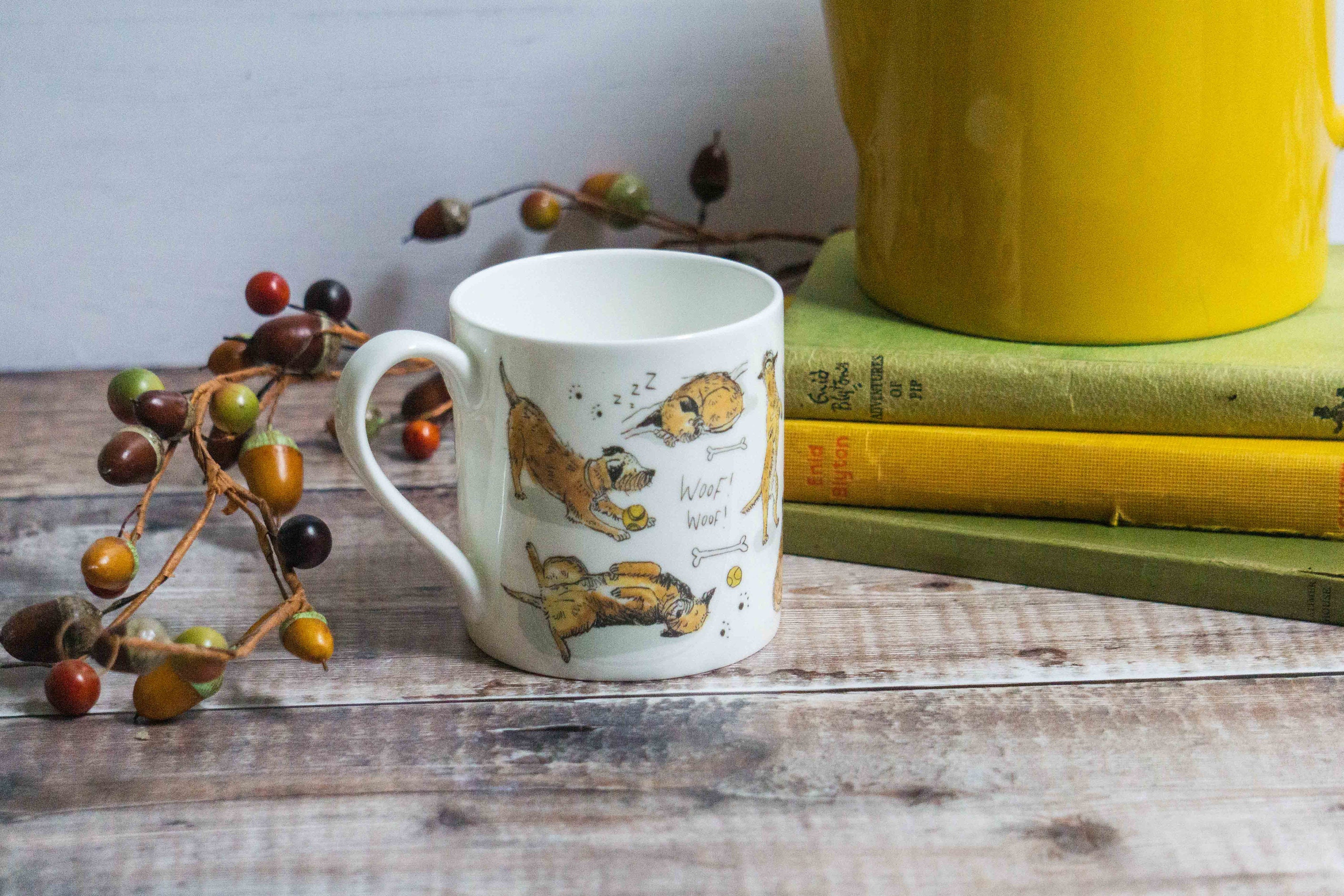 Mug Border Terrier | Etsy UK