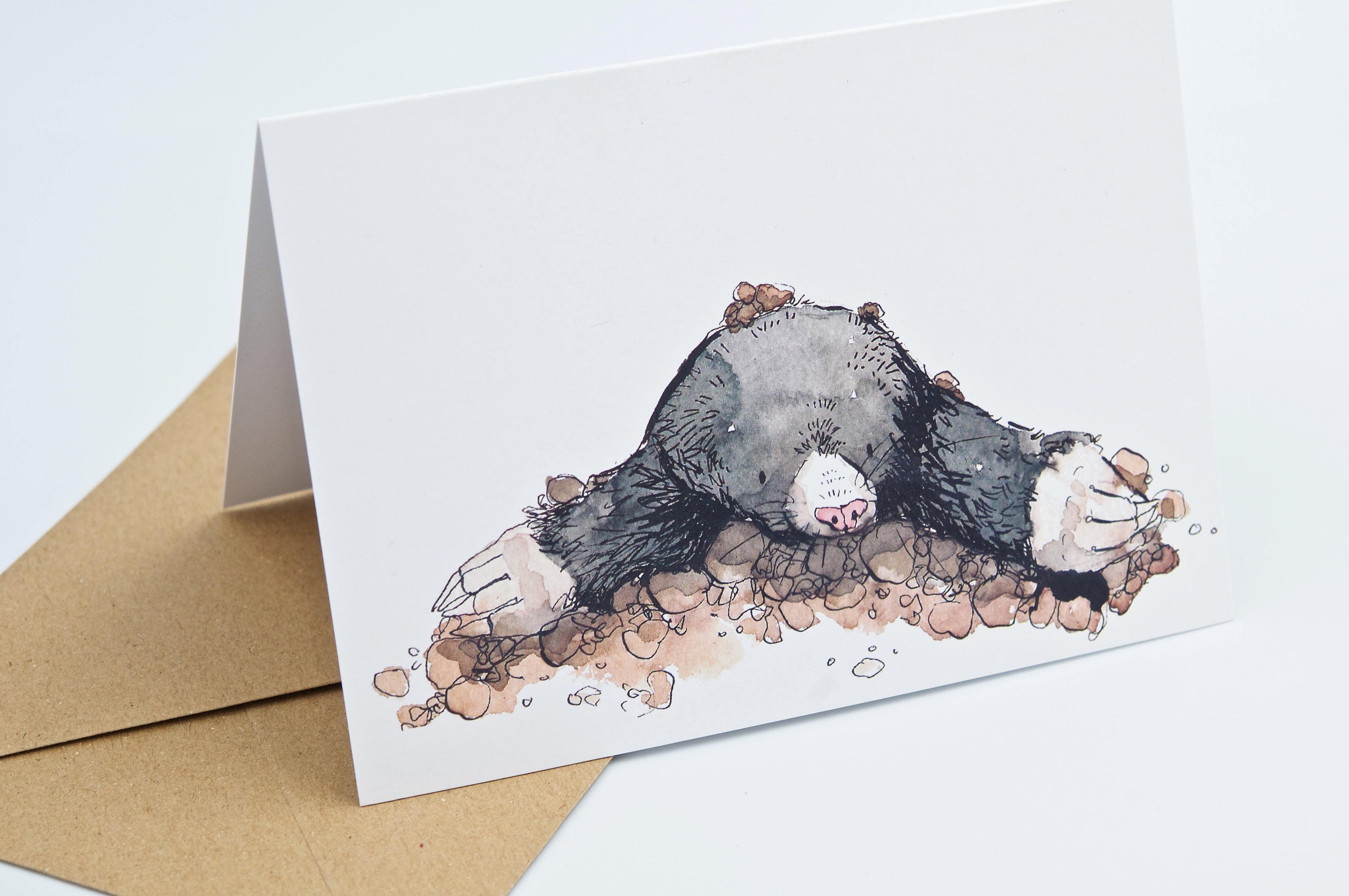 Greetings Card Mole | Etsy UK