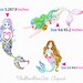 Watercolor mermaid Clipart. mermaid Printable. Baby Shower | Etsy