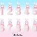 Easter Bunny Numbers, Birtday Numbers ,bunny Numbers Clipart, Easter ...