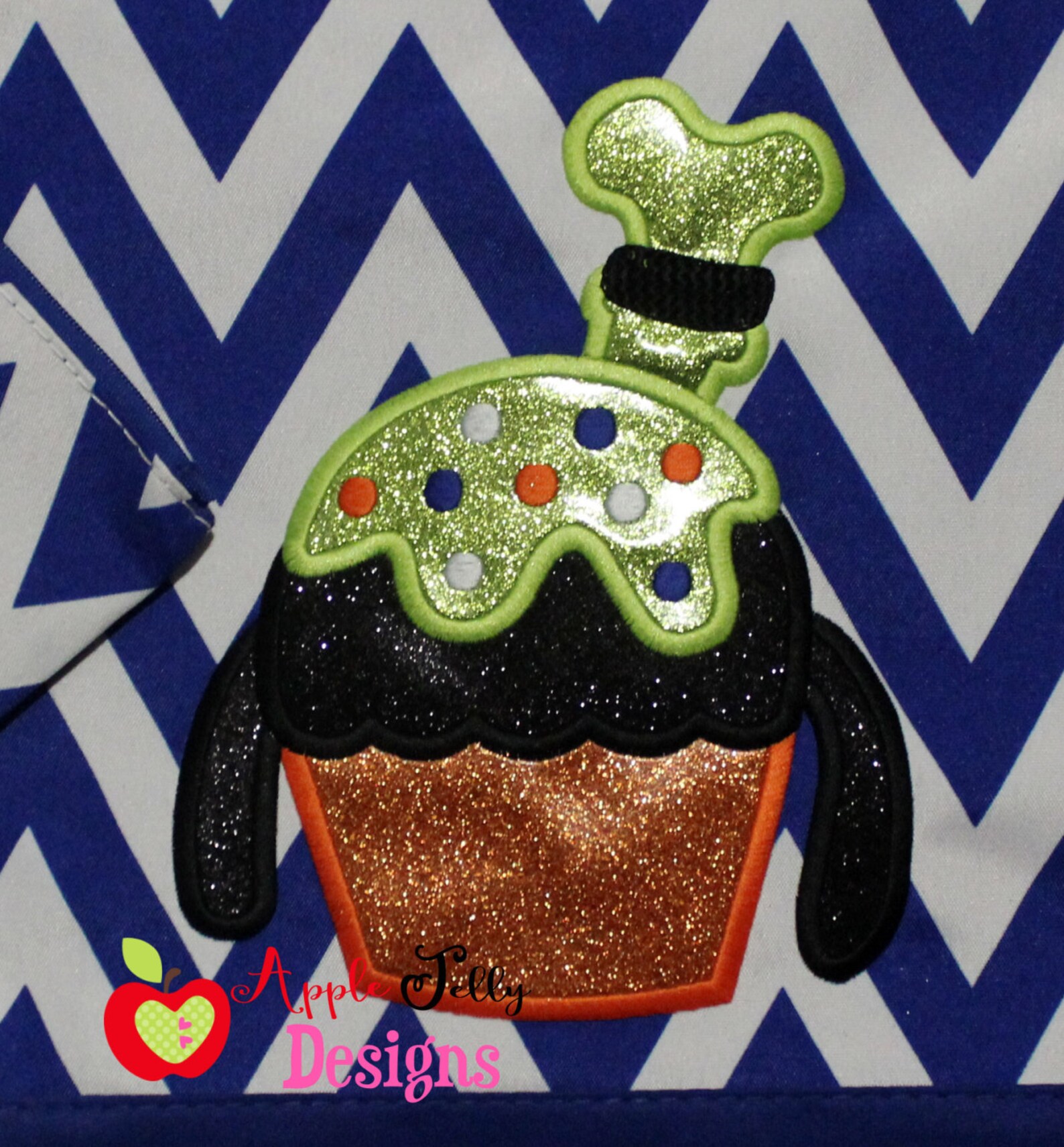 Goofy Cupcake Applique Design - Etsy