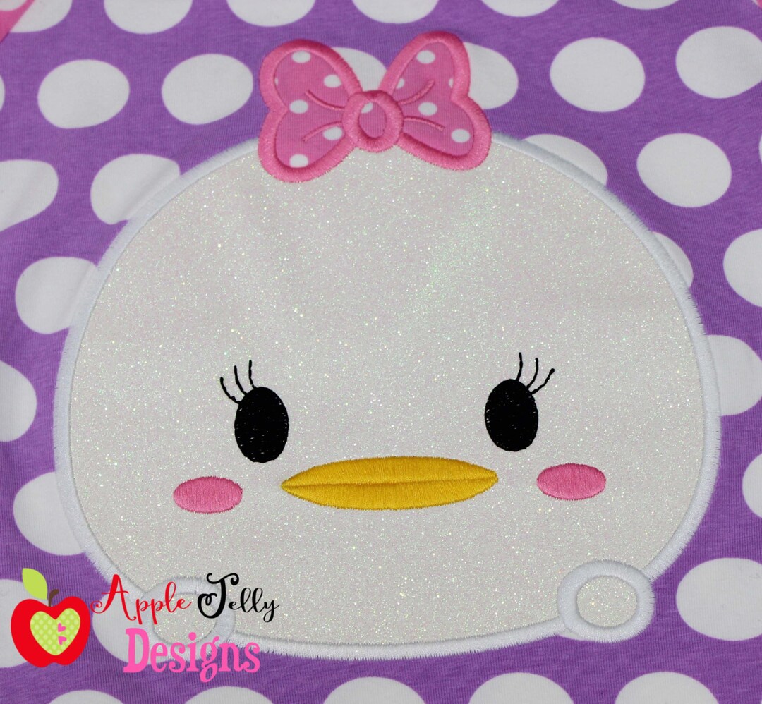 Ms Duck Applique Design - Etsy