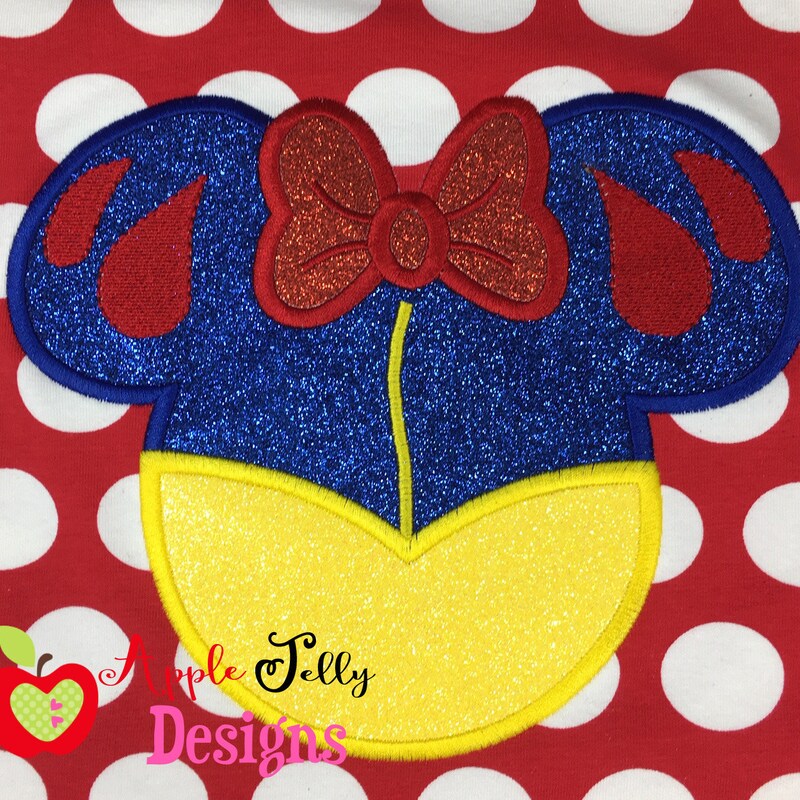 Minnie Applique - Etsy
