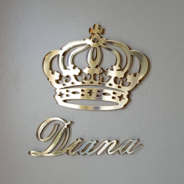Crown Wall Decor - Etsy