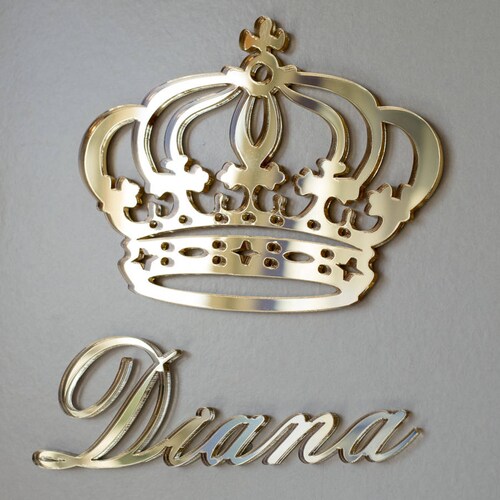 Princess Crown Crown Prince Royal Crown With Your Name - Etsy