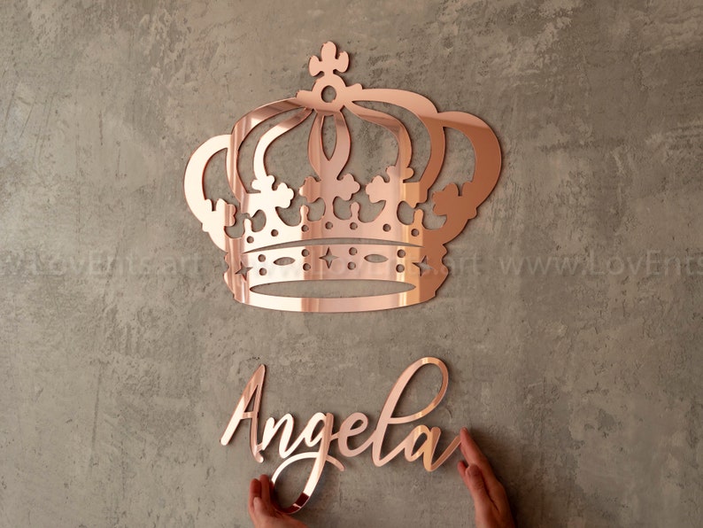 Princess Crown Crown Prince Royal Crown With Your Name - Etsy