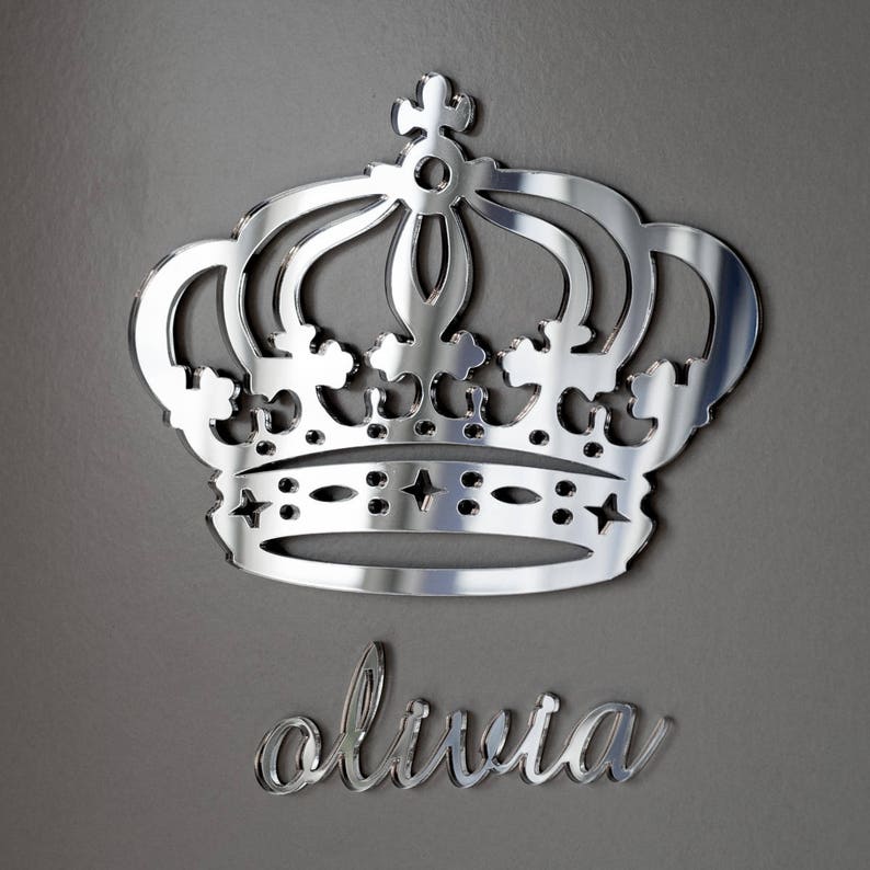 Princess Crown Crown Prince Royal Crown With Your Name - Etsy