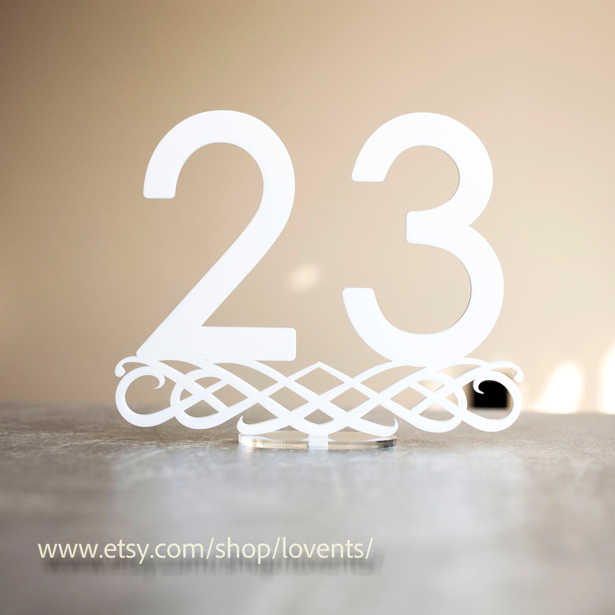 Mirror acrylic Table Numbers gold acrylic Table Numbers | Etsy