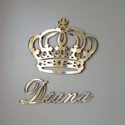 Princess Crown Crown Prince Royal Crown With Your Name - Etsy