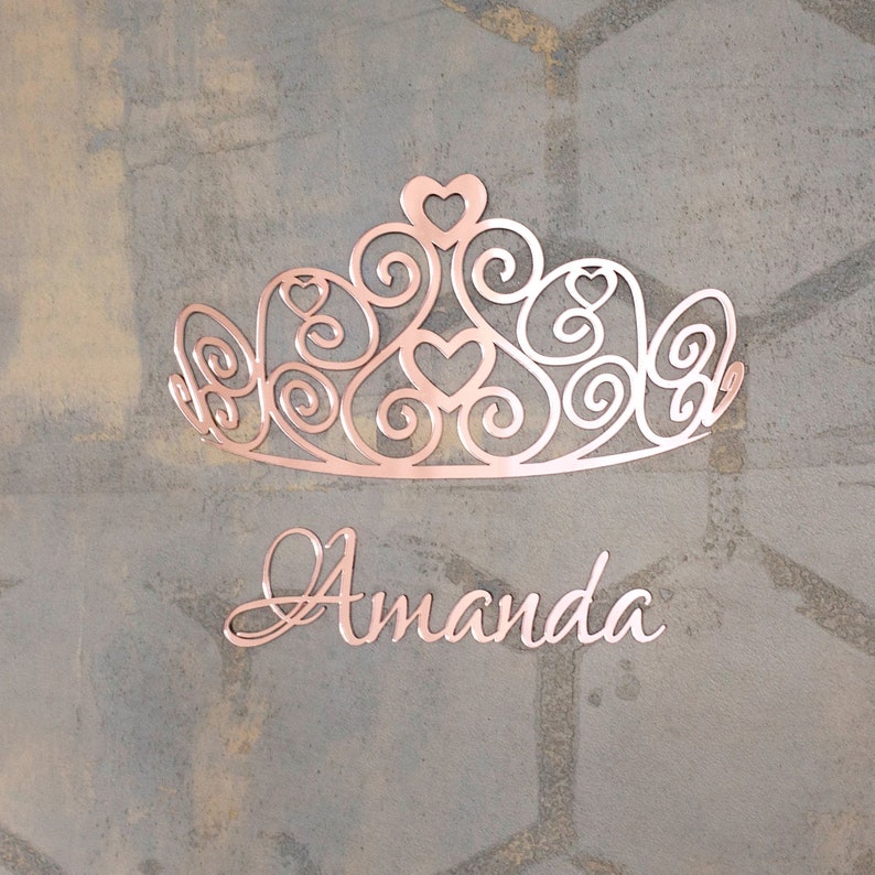 Princess and Royal Personalized Crown With Your Child's | Etsy